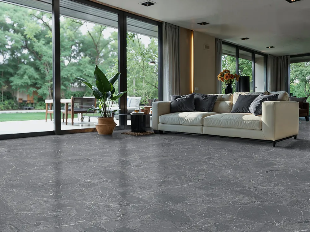 Πλακάκια δαπέδου Meteor Acero 60x120cm - leffetto